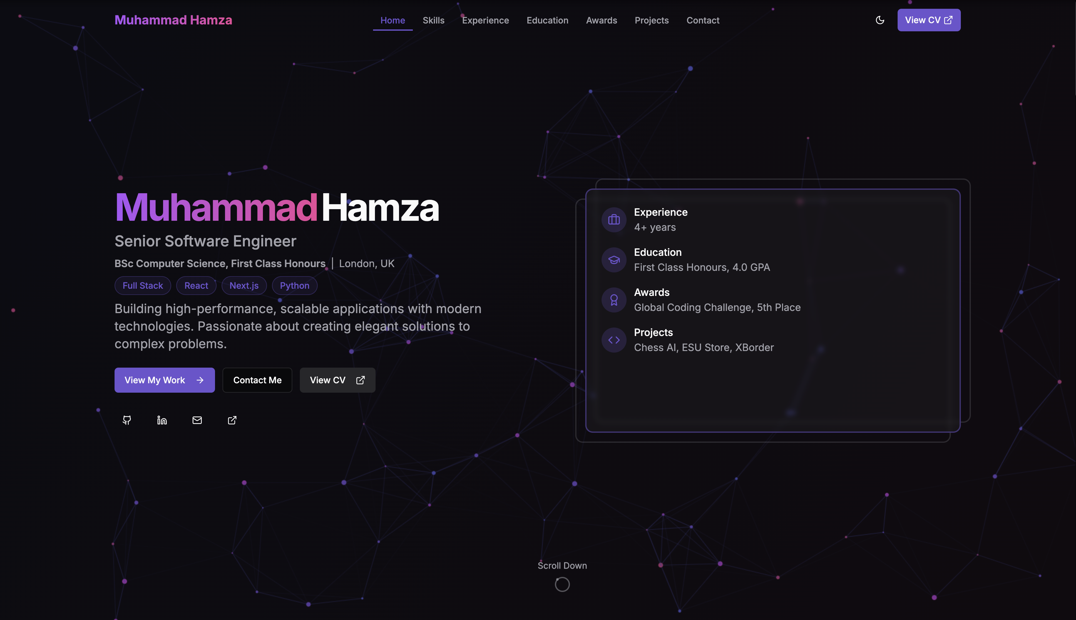 Resume | Muhammad Hamza